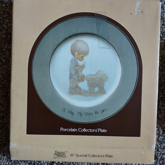Precious Moments | Other | Precious Moments Collectible Plate Drummer ...